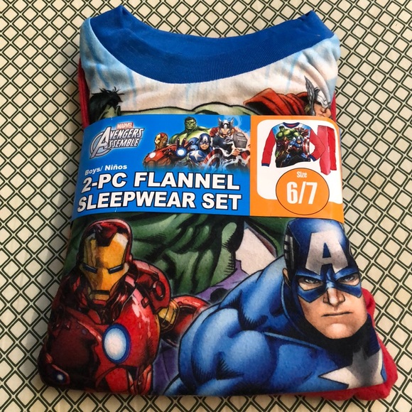 Marvel | Pajamas | Avengers Ap Big Boys Licensed Sleepwear | Poshmark